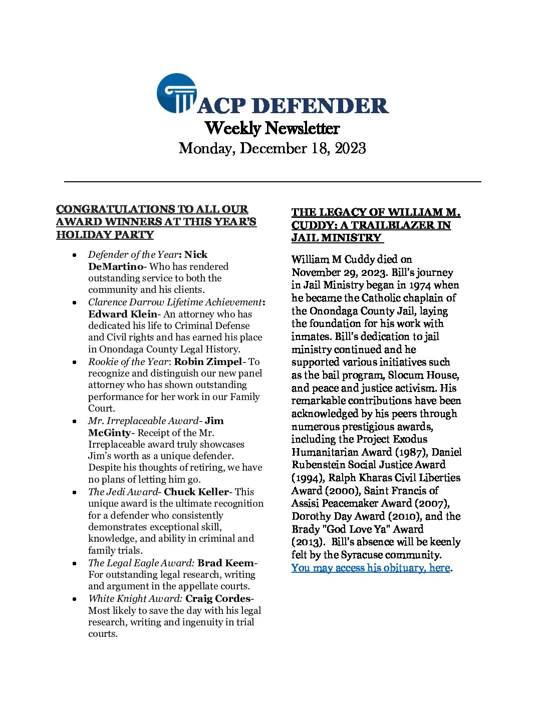 2023 Newsletters - Onondaga County Bar Association Assigned Counsel ...