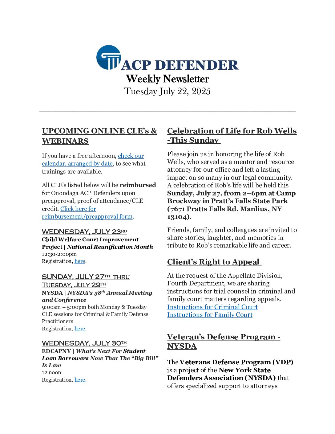 2025 Newsletters - Onondaga County Bar Association Assigned Counsel ...